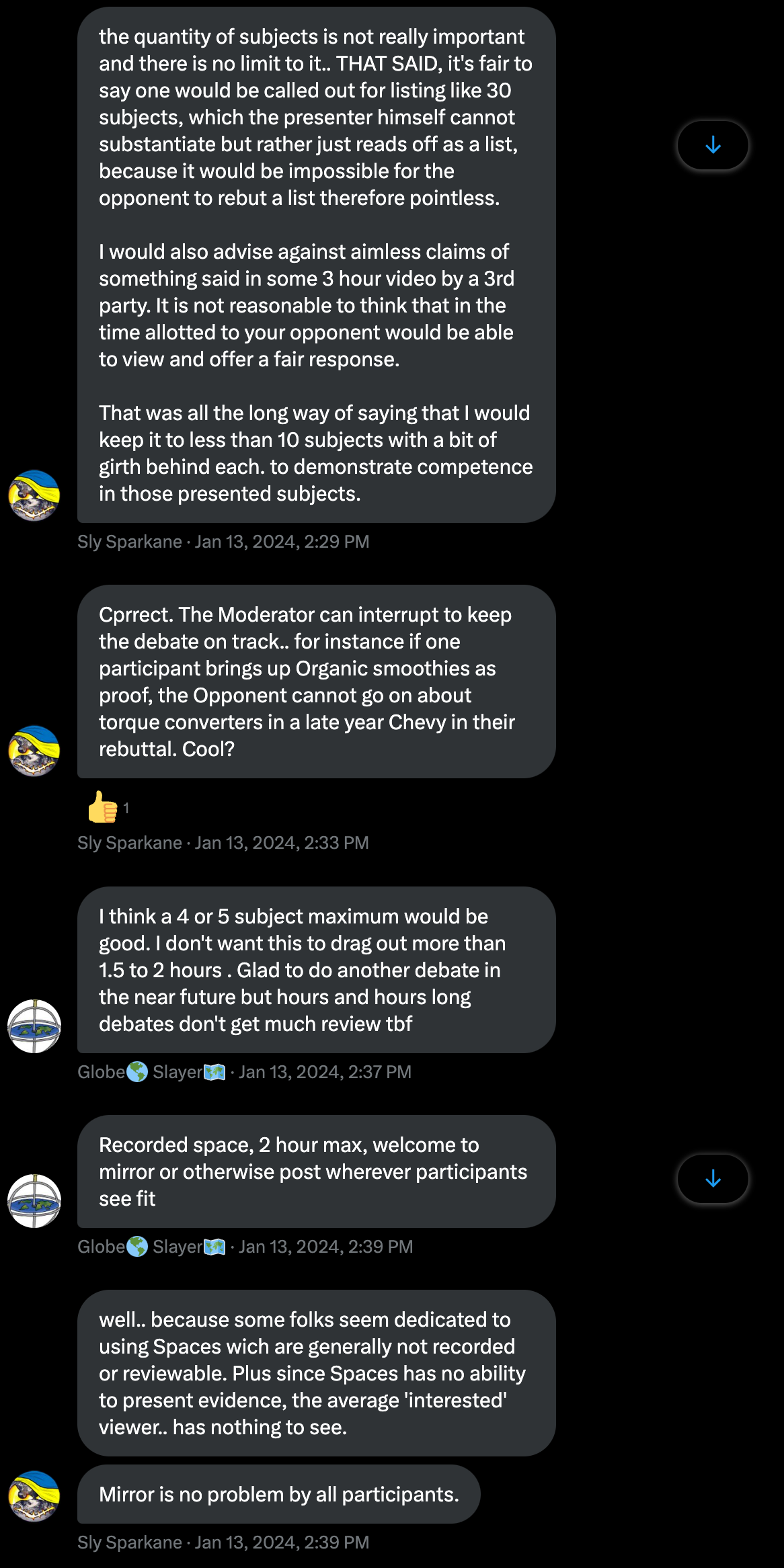 Globeslayer debate transcript | MCToon